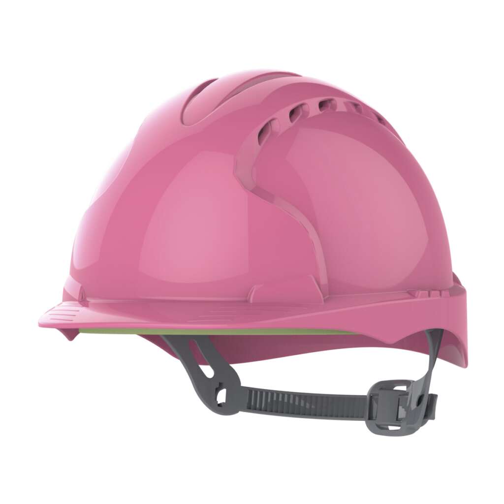 JSP AJF030-00 EVO2 Helmet | Vented Mid-Peak Safety Helmet