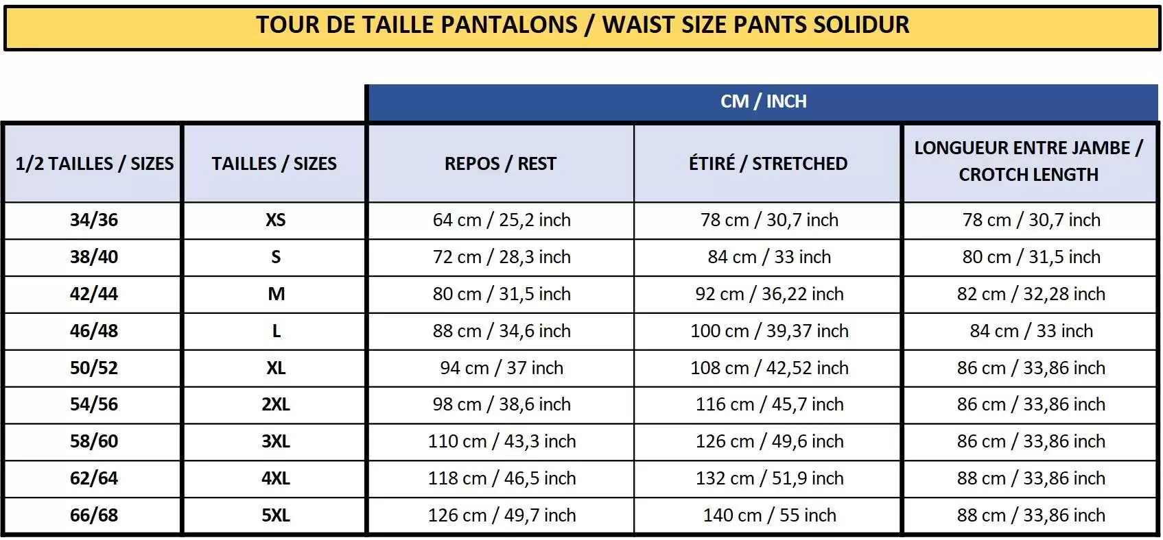 Solidur CLIH CLIMB Trousers | Arborist Work Trousers
